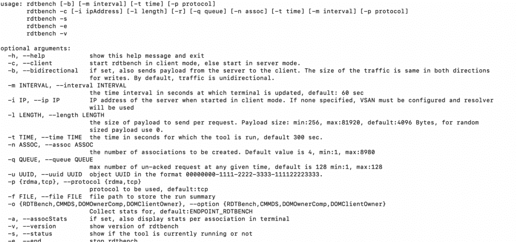 RDTBench - Testing vSAN, RDMA and TCP between hosts - Virtual Ramblings